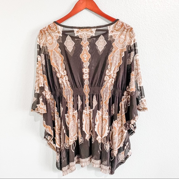 INC International Concepts | Tops | Inc Sheer Boho Blouse | Poshmark